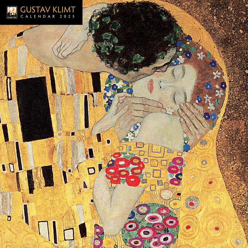 Gustav Klimt Mini Wall Calendar 2025 (Art Calendar) by – Ink Cap Books LLC